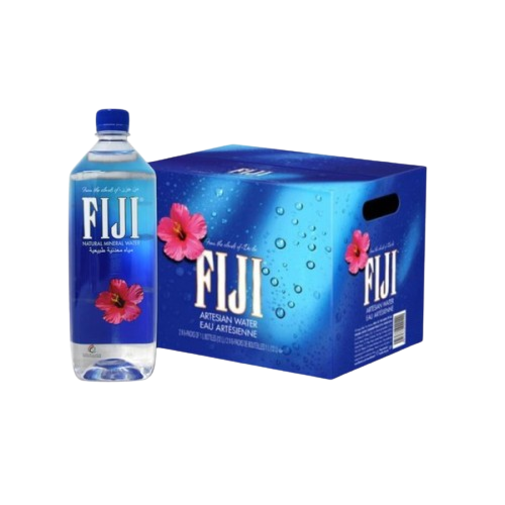 Fiji Bottled Natural Mineral Water 12 x 1L